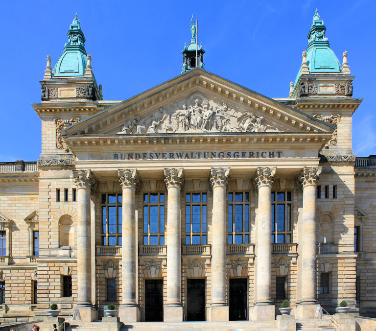 Bundesverwaltungsgericht Leipzig (Reichsgericht, Justizpalast, Zentrum ...