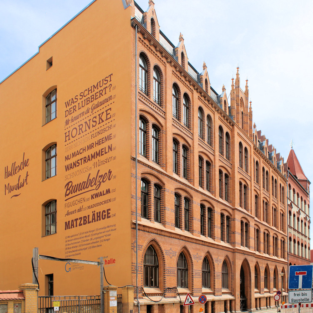 Architektur Halle Saale