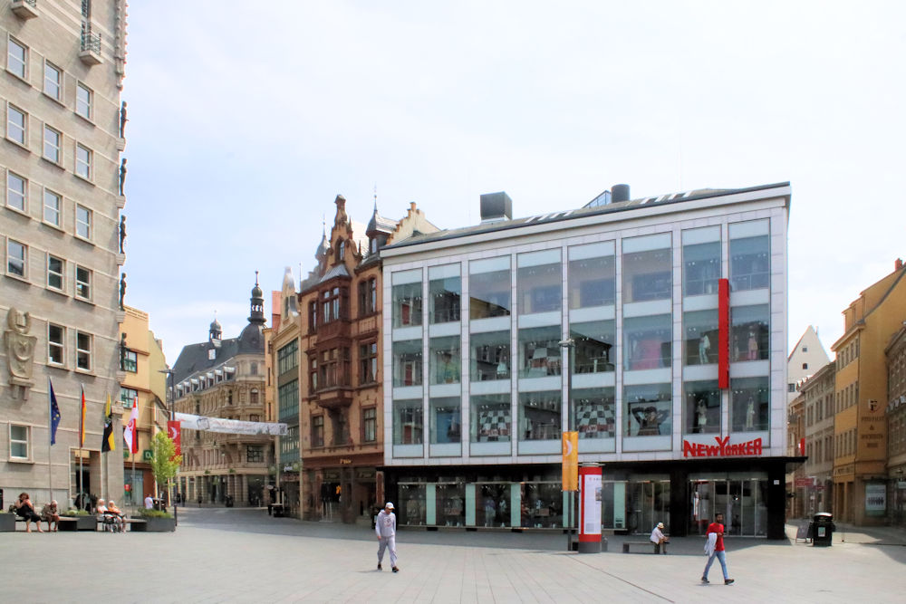 Geschäftshaus Leipziger Straße 105/106 Halle (Saale) (ehem. Kaufhaus ...