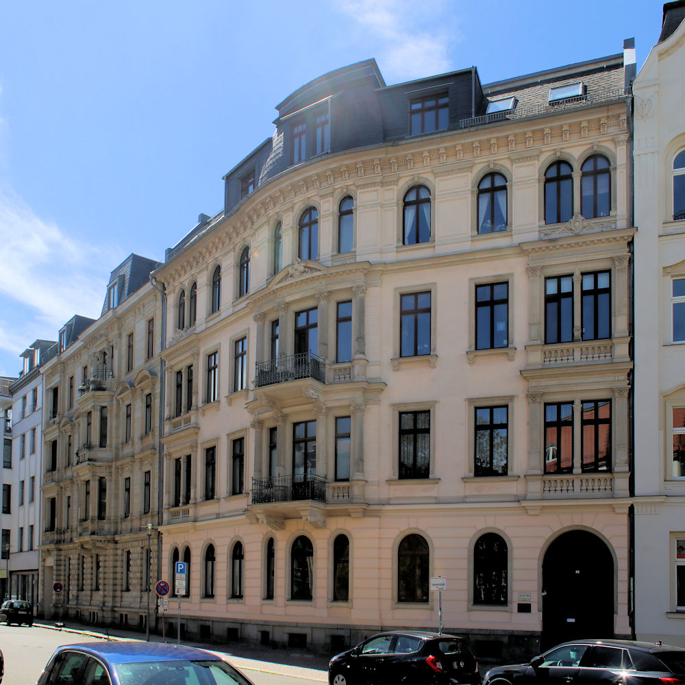 Wohnhaus Jacobstraße 9 Leipzig (Zentrum-Nordwest, Waldstraßenviertel ...