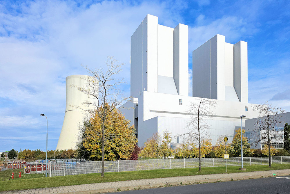 Kraftwerk Lippendorf (bei Stadt Leipzig) › Industriebauten, Landkreis ...