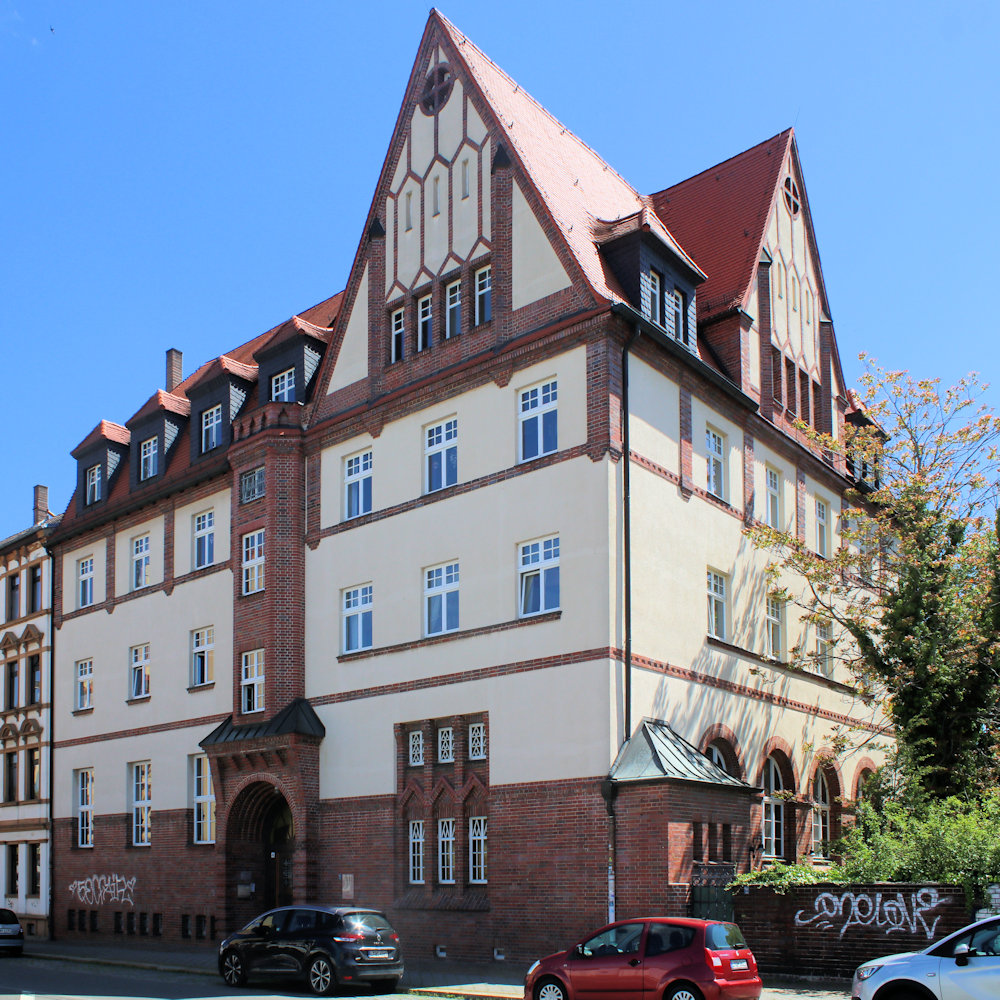 Pfarrhaus der Ev.-Luth. Taborgemeinde Kleinzschocher (Stadt Leipzig ...