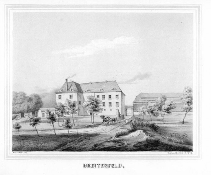 Rittergut Breitenfeld, Neues Schloss (Stadt Leipzig) › Sachsen ...
