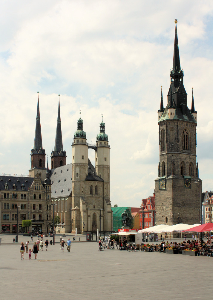 Roter Turm Halle (Saale) (ehem. Marienkirche, Stadt Halle (Saale ...
